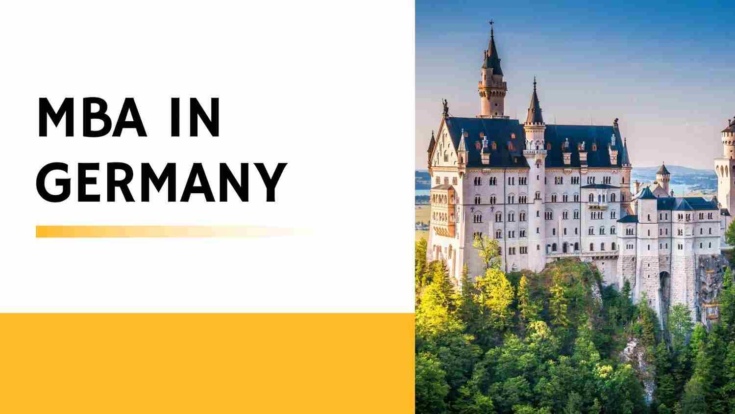 MBA in Germany Without Work Experience: Top Colleges & Fees