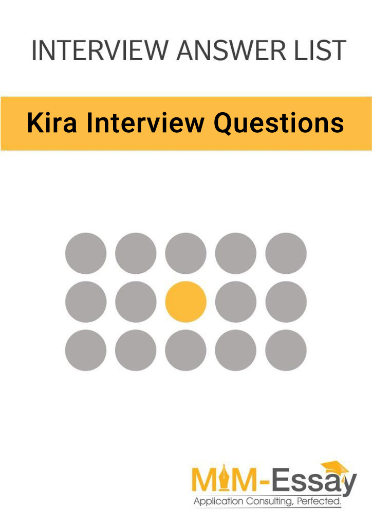 Kira Talent Interview Questions: Your Path to Admissions