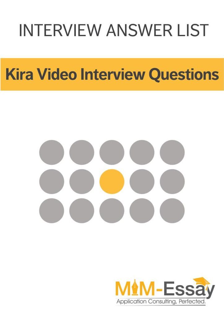 Buy Kira Interview Ebook | Kira Talent Admissions Resources